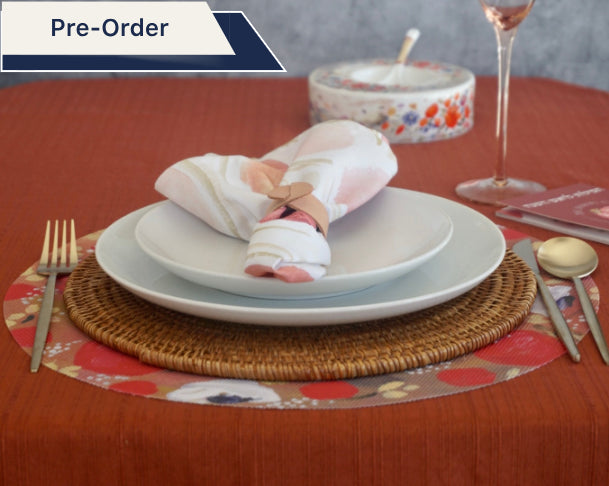 The Red Rimon Napkins | Set of 6 – Yaeli Vogel