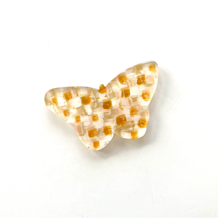 Glasswing Butterfly Acrylic Sculpture – Yaeli Vogel